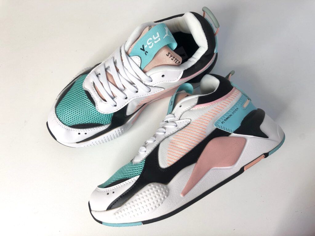 Купить кроссовки Puma RS-X pink-blue в СПБ
