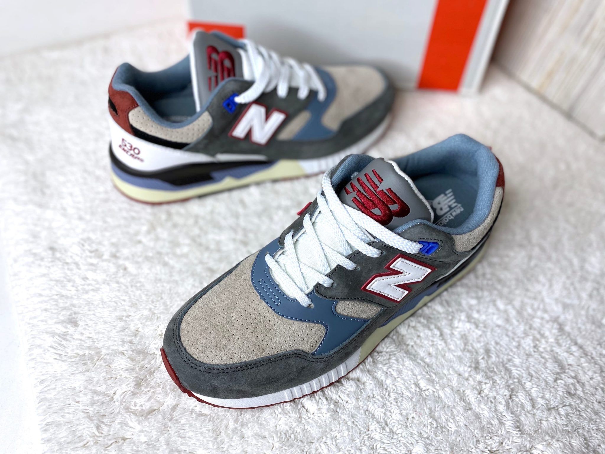 Кроссовки New Balance (Нью Баланс) 530 серые в магазине в Санкт-Петербурге